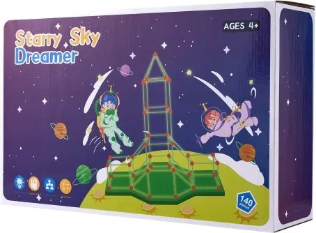 Stavebnice Stan Fort pro stavebnici Kid Glow In The Dark STEM 140P