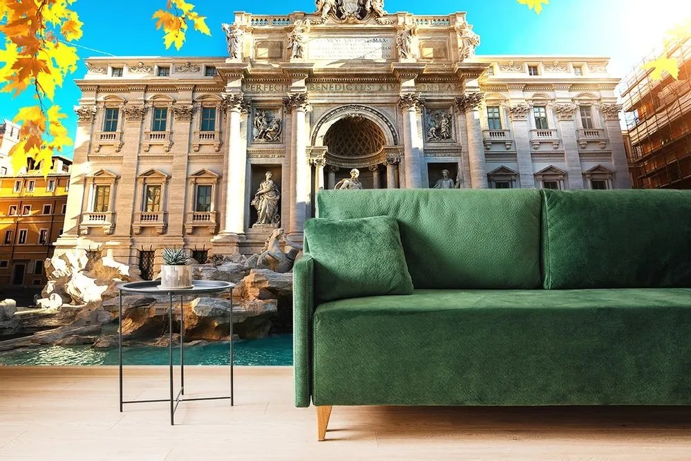 Fototapeta Fontána di Trevi v Římě - 300x200 cm