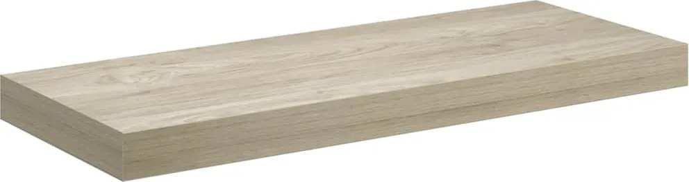 Plovoucí nástěnné police 4 ks dub 60 x 23,5 x 3,8 cm MDF 323876