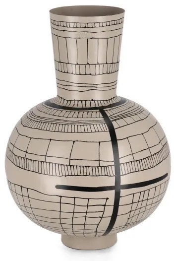 BIZZOTTO Váza SIVA béžová 43 cm