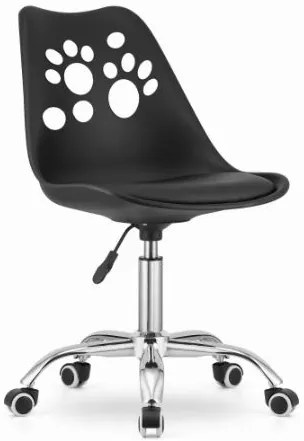 Bestent Kancelářská židle černá skandinávský styl PAW Basic