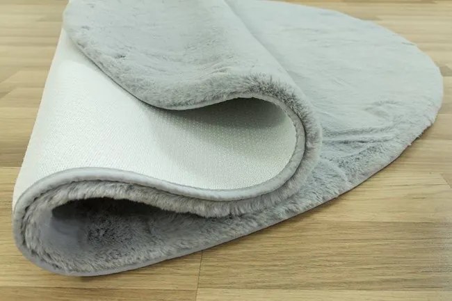 Koberec Bellarossa Rabbit světle šedý kruh