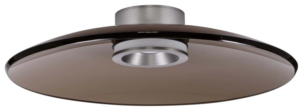 LED stmívatelné nikl moderní stropní svítidlo Esti
