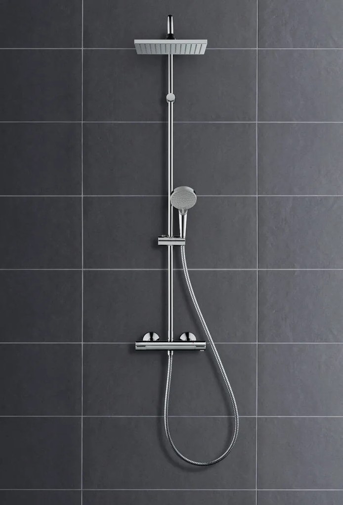 Hansgrohe Vernis Shape - Sprchový systém 230 1jets termostatem, chrom, HAN-26286000