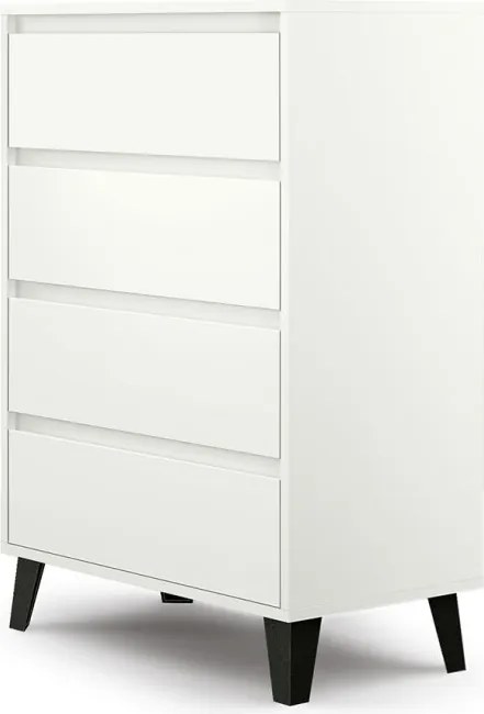 Komoda Borg 4s/70 bílá
