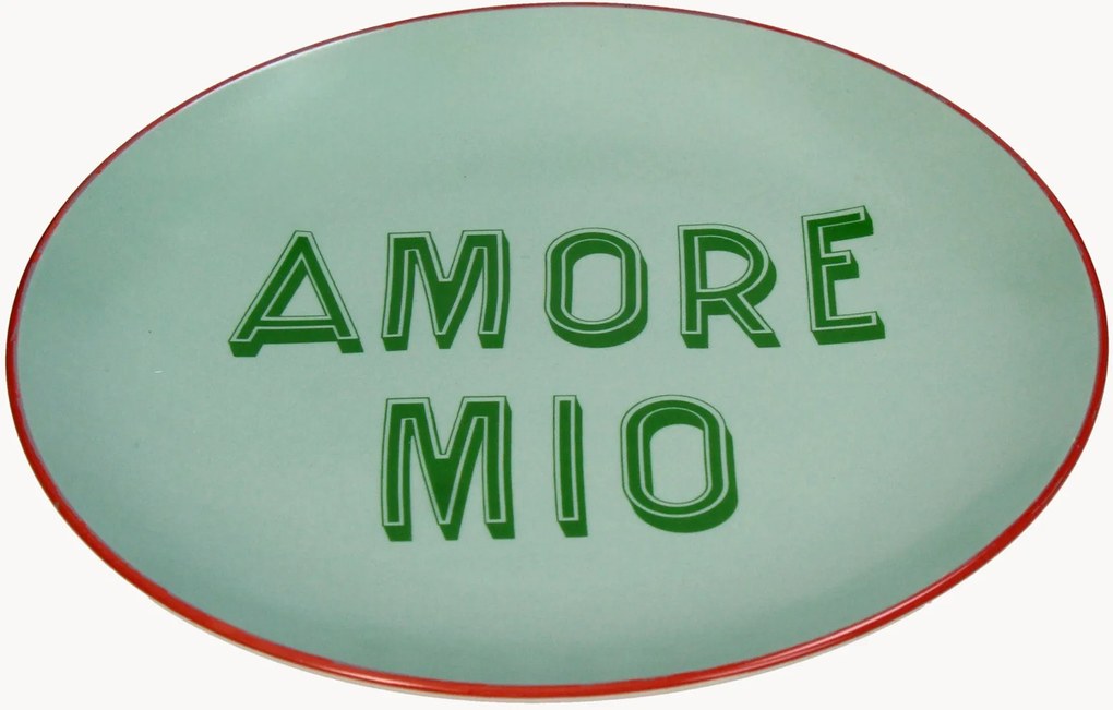 Sada snídaňových talířů Amore Mio, 6 dílů