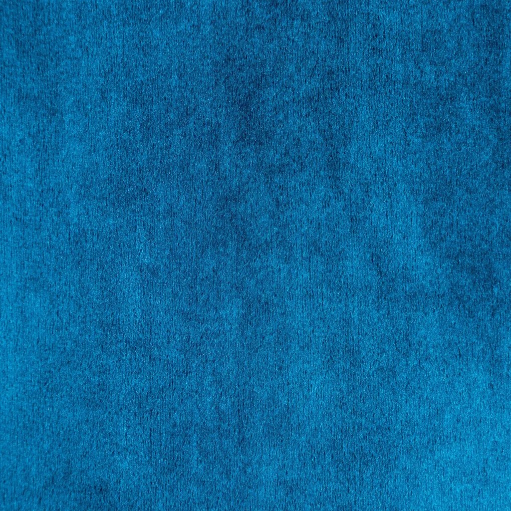 Modrý sametový závěs SAMANTA 140x250 cm