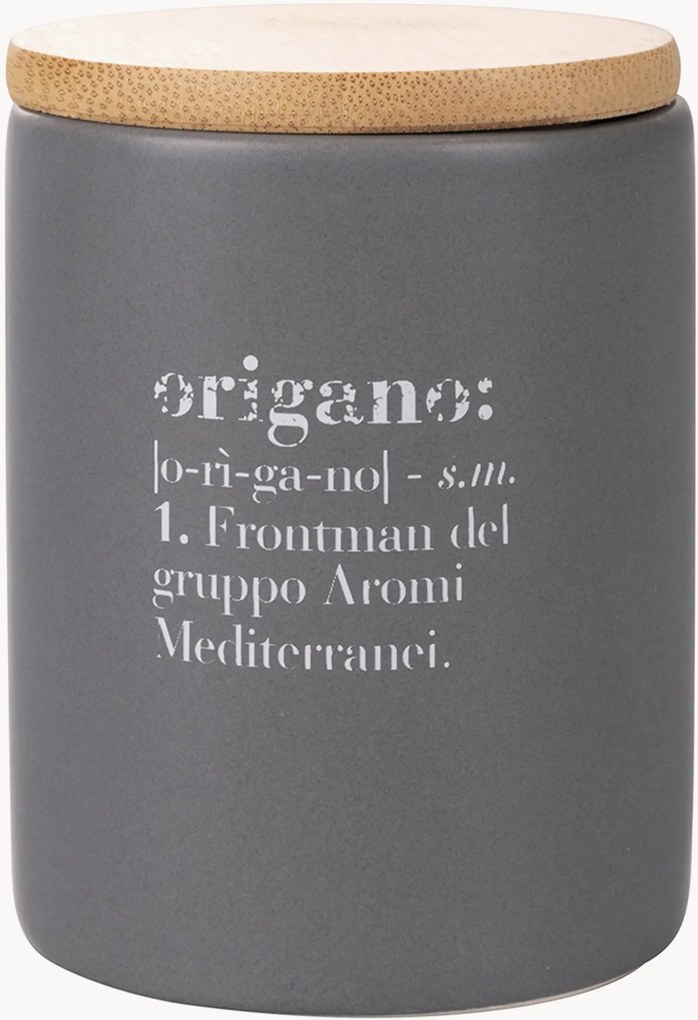 Skleněná dóza na oregano Victionary