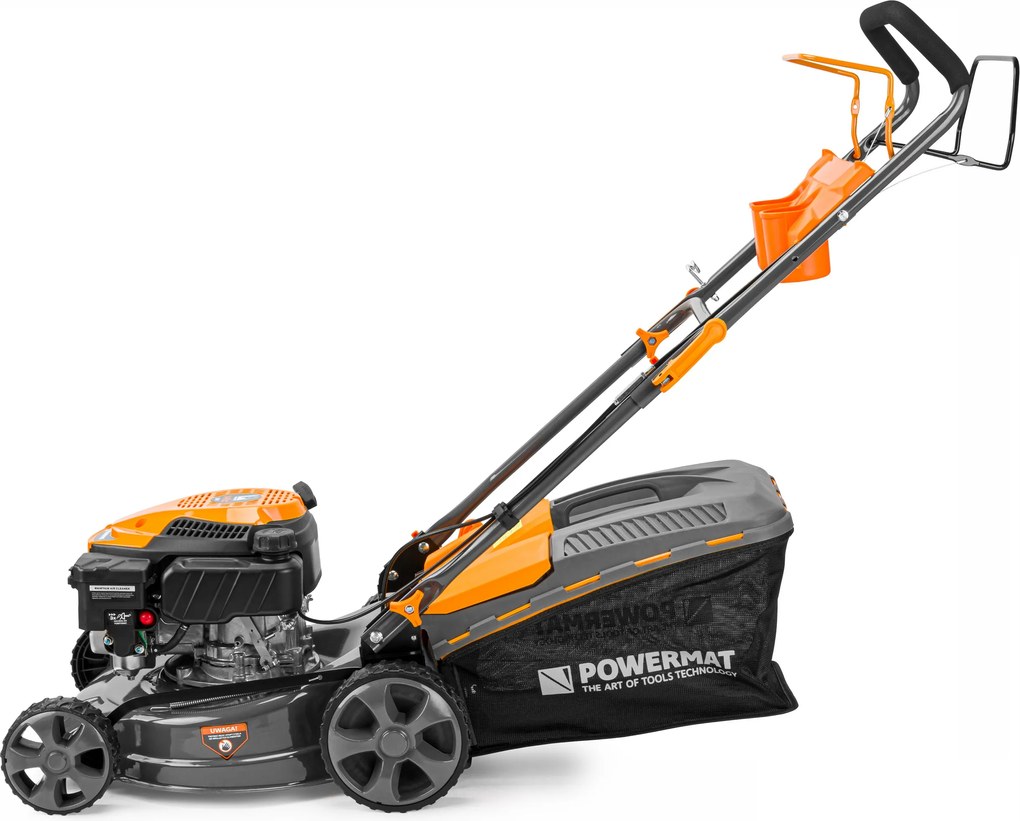 POWERMAT Benzínová sekačka PM-KSS-5S, s pohonem 5 koní, 40 l, 5v1 PM0976