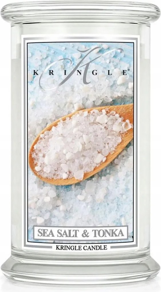 Velká svíčka Sea Salt & Tonka Kringle Candle