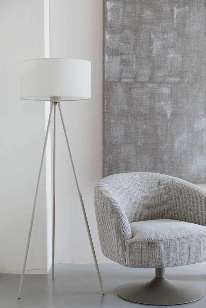 Béžová stojací lampa (výška 146 cm) Susie – White Label
