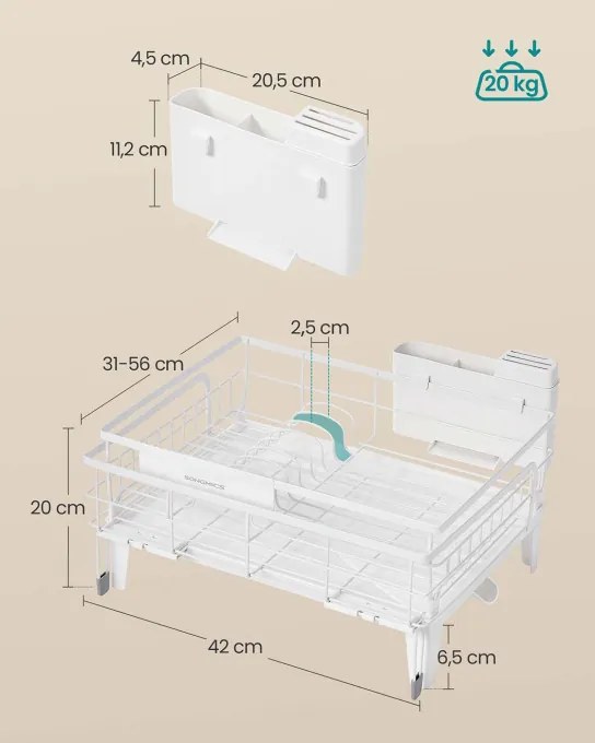 Odkapávač na nádobí KCS552W01