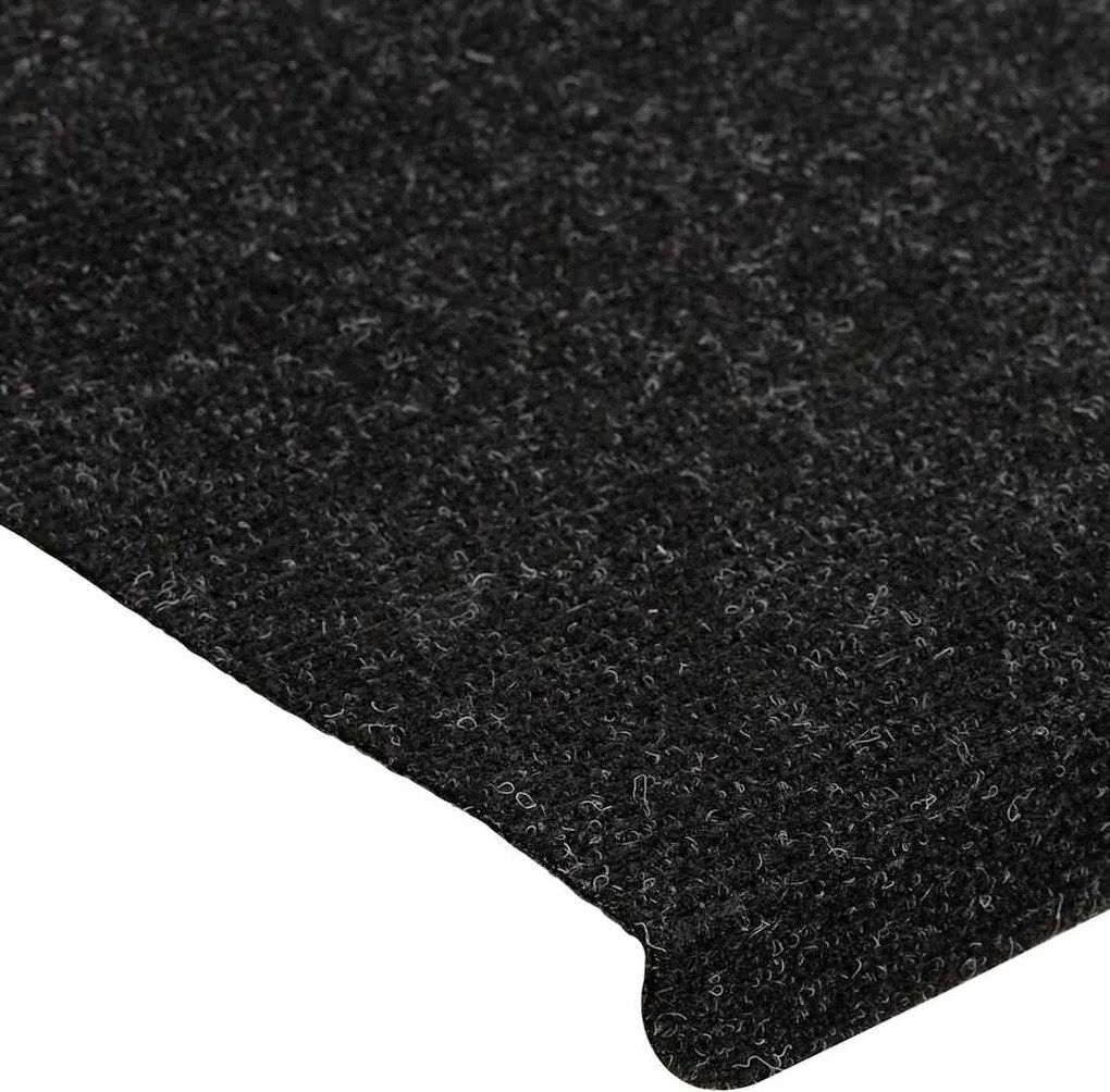 Samolepicí rohože na schody 30 ks Antracit 65x24,5x3,5 cm 3365903