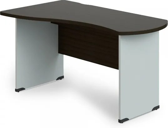 Rohový stůl Manager, levý 180 x 120 cm wenge