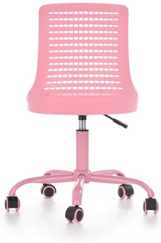 Halmar dětská židle PURE barevné provedení růžová