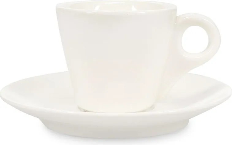 Bílý porcelánový podšálek ø 12,5 cm Barista – BonBistro