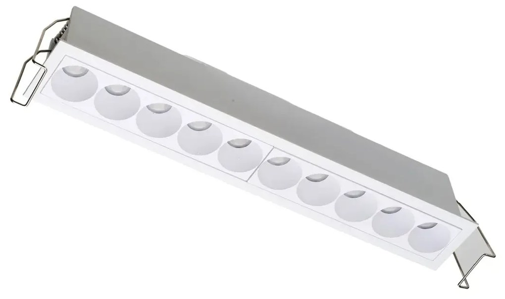 Minimalistické podhledové svítidlo do sádrokartonu Tetris 28 20W CCT bílé
