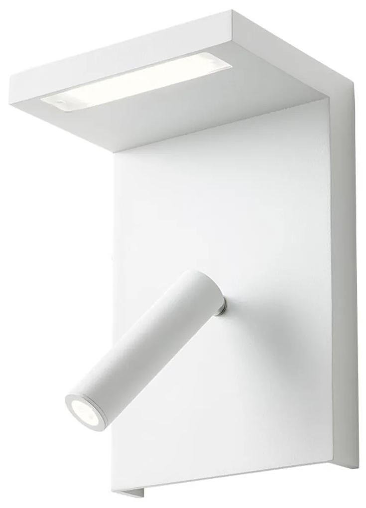 Redo 01-1499 nástěnné LED svítidlo Agos bílé, 6 + 3,2W, 3000K, 22cm