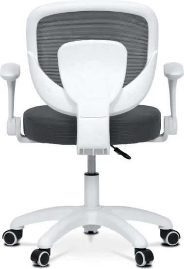 Dětská otočná židle šedá KA-K1062 GREY