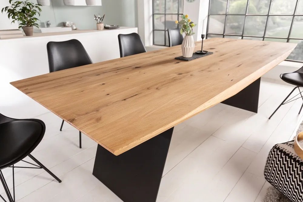 Designový jídelní stůl Galeno 240 cm divý dub