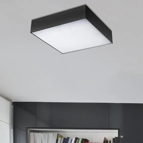 LED stropní svítidlo Monza S 40 3000K černé