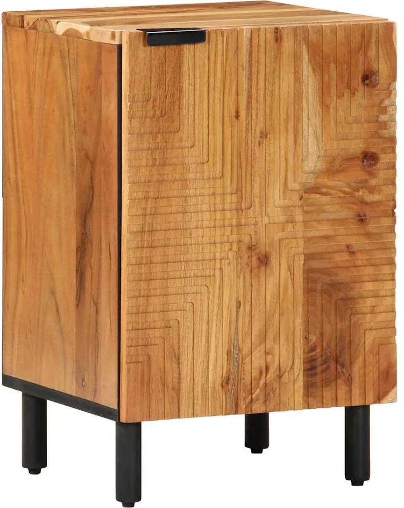 Sada koupelnových skříněk 5 ks Přírodní 38 x 33 x 160 cm 3310015