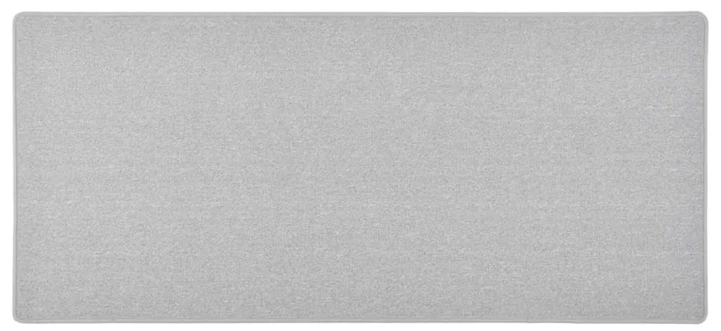 Běhoun světle šedý 50 x 100 cm 326988