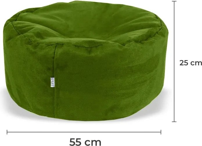 Sedací vak lenoch zelený EMI