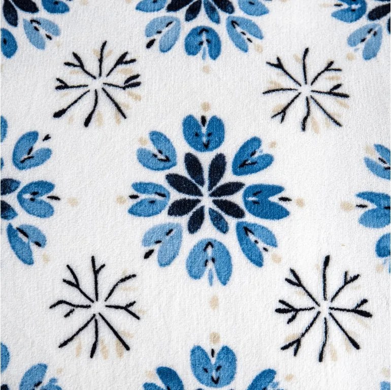 Mikroplyšové povlečení ICY FLAKES bílé Rozměr povlečení: 70 x 90 cm | 140 x 220 cm