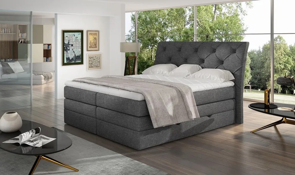 Mirabel boxspring postel 180X200 Materiál / Dekor: Dora 28