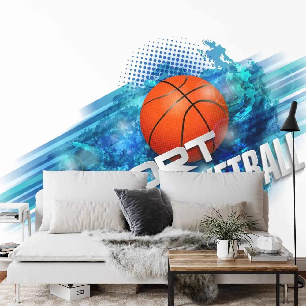 Fototapeta Basketbal V Moderním Stylu Samolepící tapety 104x70.5