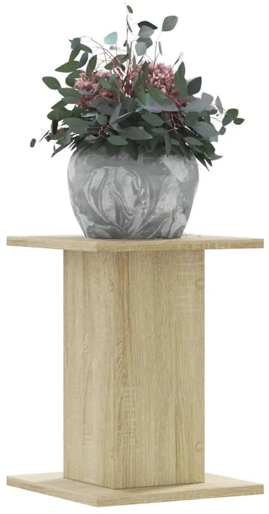Stojany na rostliny 2 ks dub sonoma 30 x 30 x 40 cm kompozit 3307848