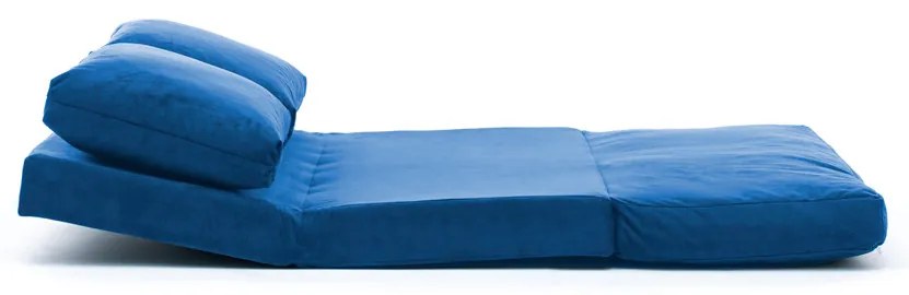 Hanah Home Rozkládací futonová pohovka TAIDA modrá 859FTN1266