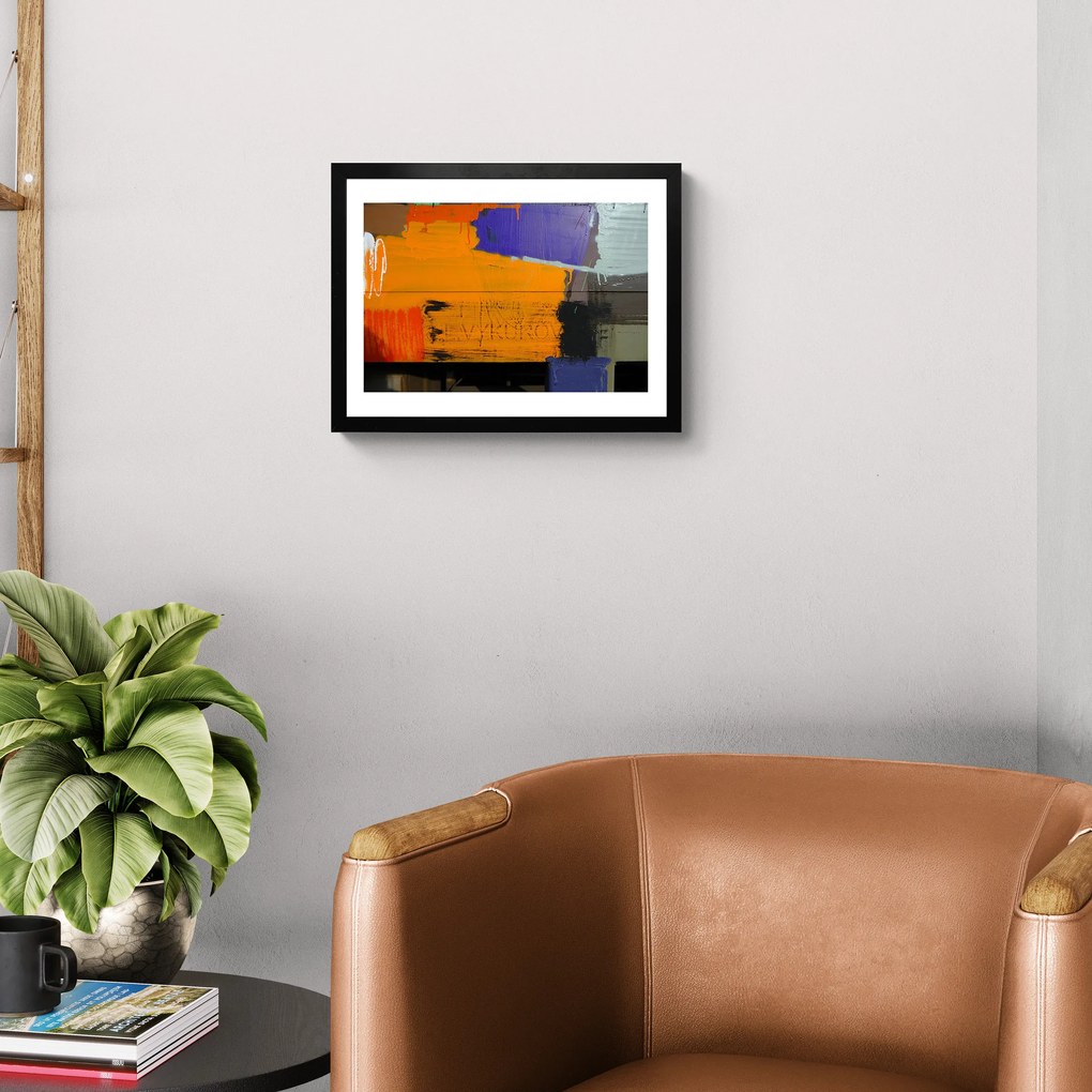 Henriet Zubár | Vlak Rám: Černý, Velikost: 40 x 60 cm