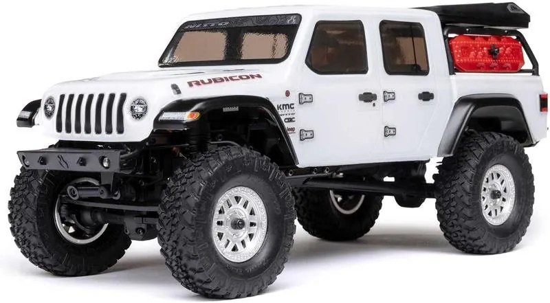 Axial scx24 jeep gladiator 1:24 4wd rtr bílý