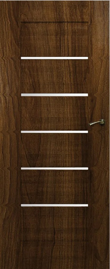 Interiérové dveře vasco doors IBIZA model 6 Průchozí rozměr: 70 x 197 cm, Orientace dveří: Levé dveře, Dekor: Dub riviera