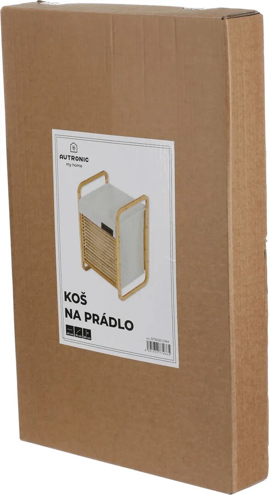 Autronic Koš prádelní DT3023 Barva potahu: Hnědá