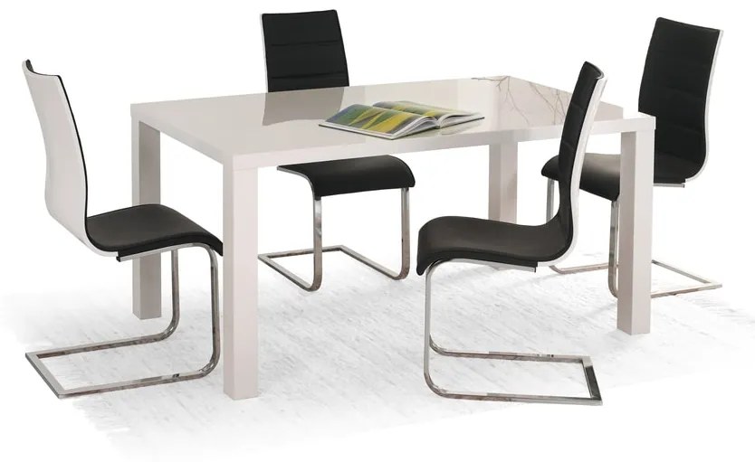 Halmar Jídelní stůl RONALD 140-180 cm, bílý