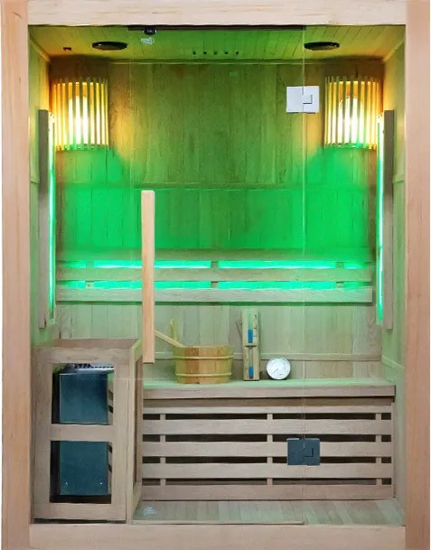 BPS-koupelny Finská sauna Relax HYD-3940 150x120, 3-4 osoby