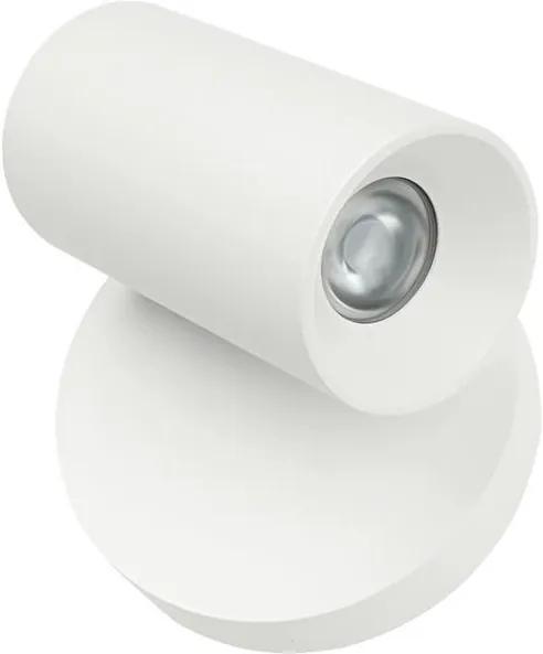 Linealight  8466 Bart_S, bílé spotové svítidlo, 11W LED 3000K stmívatelné, délka 11cm