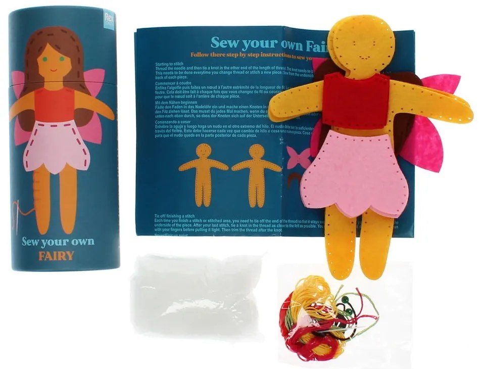 Kreativní sada Sew Your Own Fairy – Rex London Biano.cz