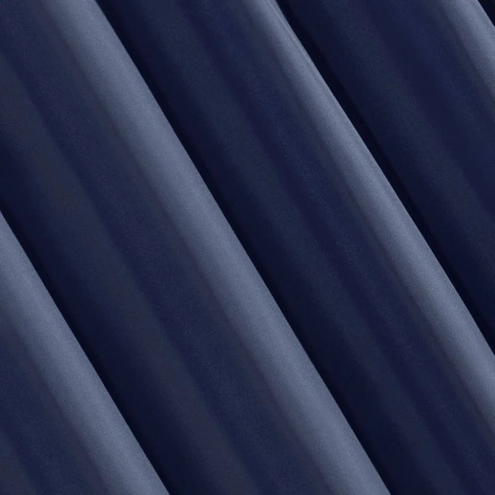 Luxusní závěs tmavě modré barvy do obývacího pokoje 175 cm