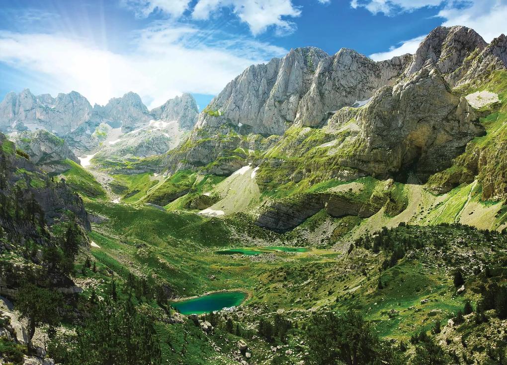Malvis ® Tapeta Alpské panorama Vel. (šířka x výška): 360 x 260 cm