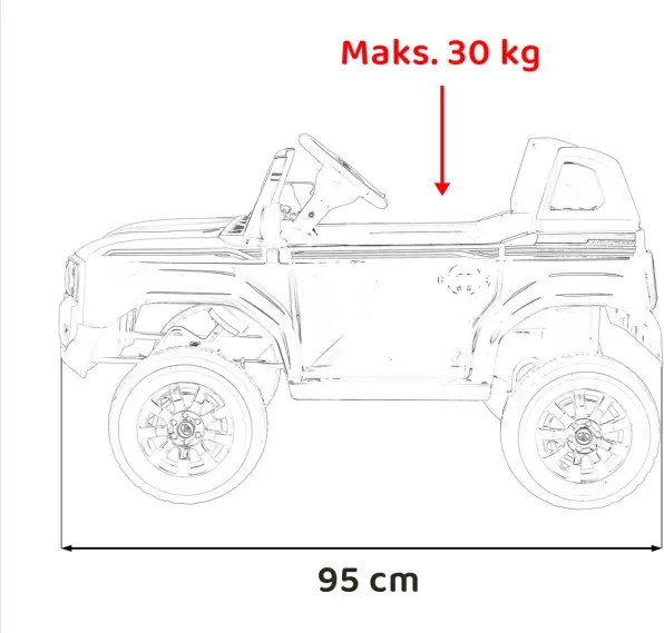 Elektrické autíčko Toyota Land Cruiser PRADO zelené