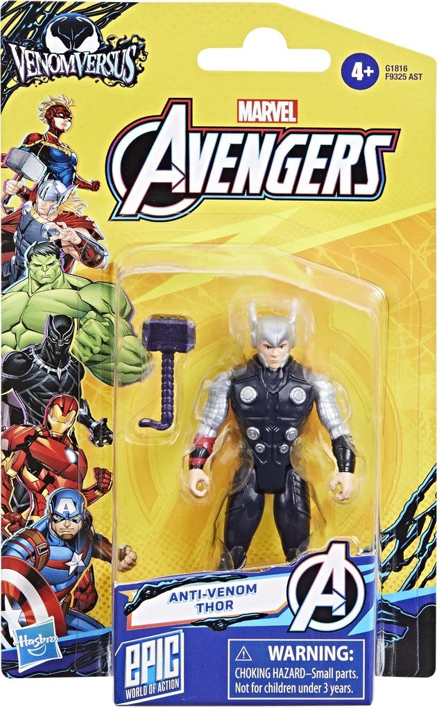 Hasbro avengers venomversus anti-venom thor 10 cm