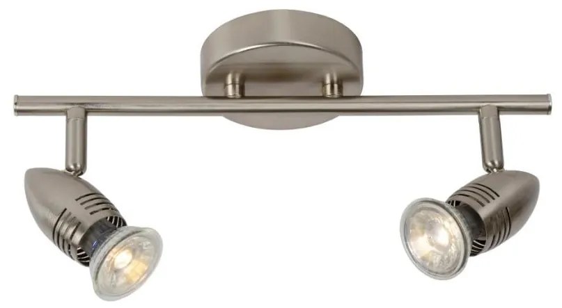 Lucide Lucide 13955/10/12 - LED bodové svítidlo CARO-LED 2xGU10/5W/230V chrom LC1178