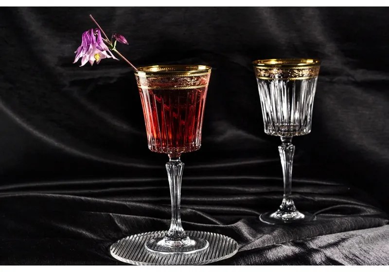 BOHEMIA PRESTIGE DORATO SKLENICE NA VÍNO 300ML SADA 6 KS