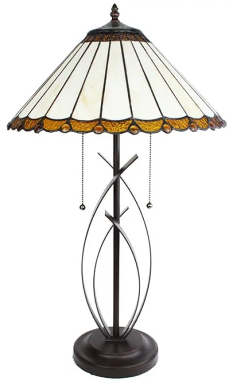 Stolní lampa Tiffany Elegant – 41x69 cm