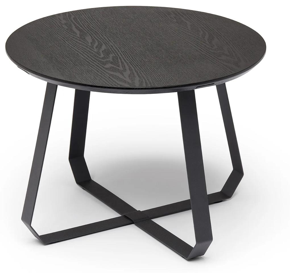 Černý jasanový konfereční stolek Puik Shunan