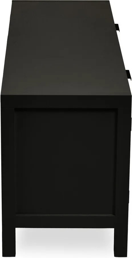 Černý TV stolek 120x52x38 cm Sherman – Premier Housewares